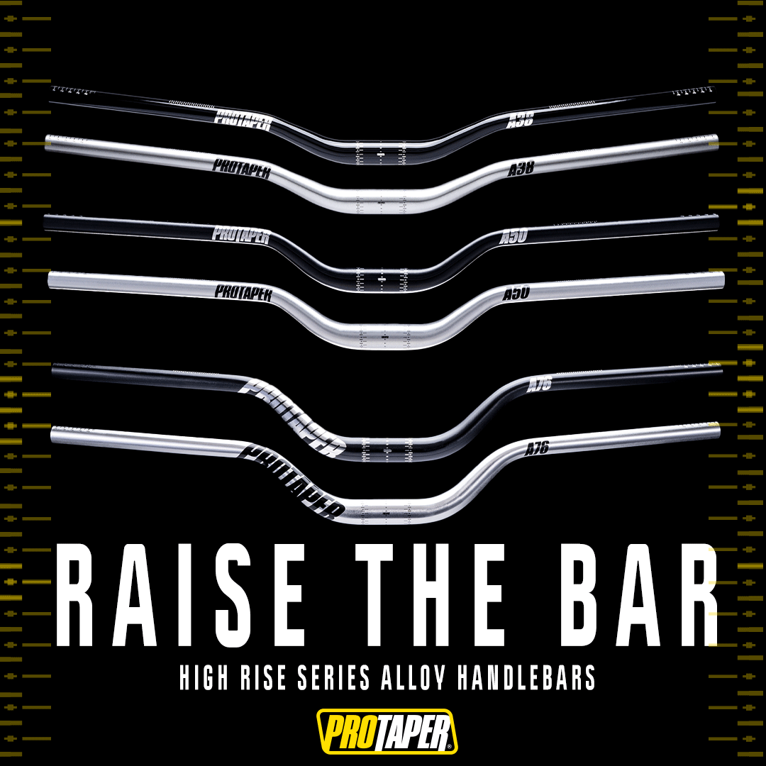 ProTaper High Rise Mountain Bike Handlebars – Hayes Bicycle